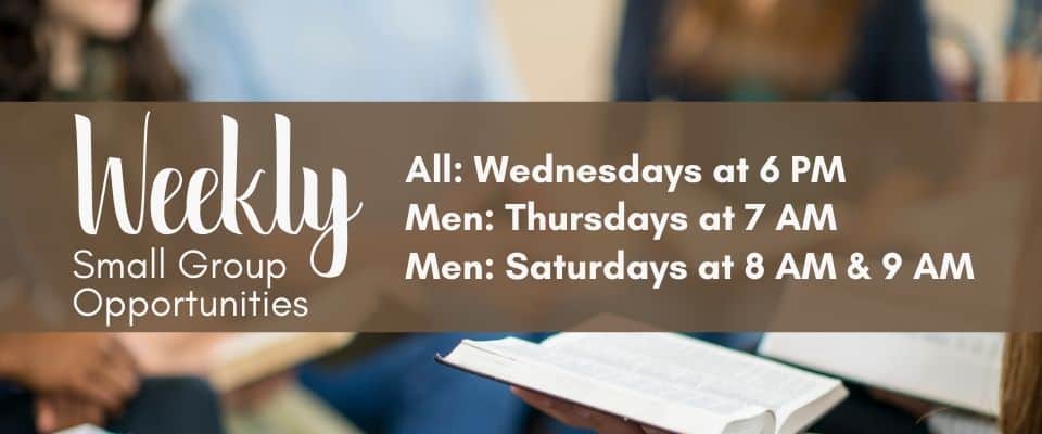 Weekly Bible Study (960 × 400 px) | Hardin Valley Church